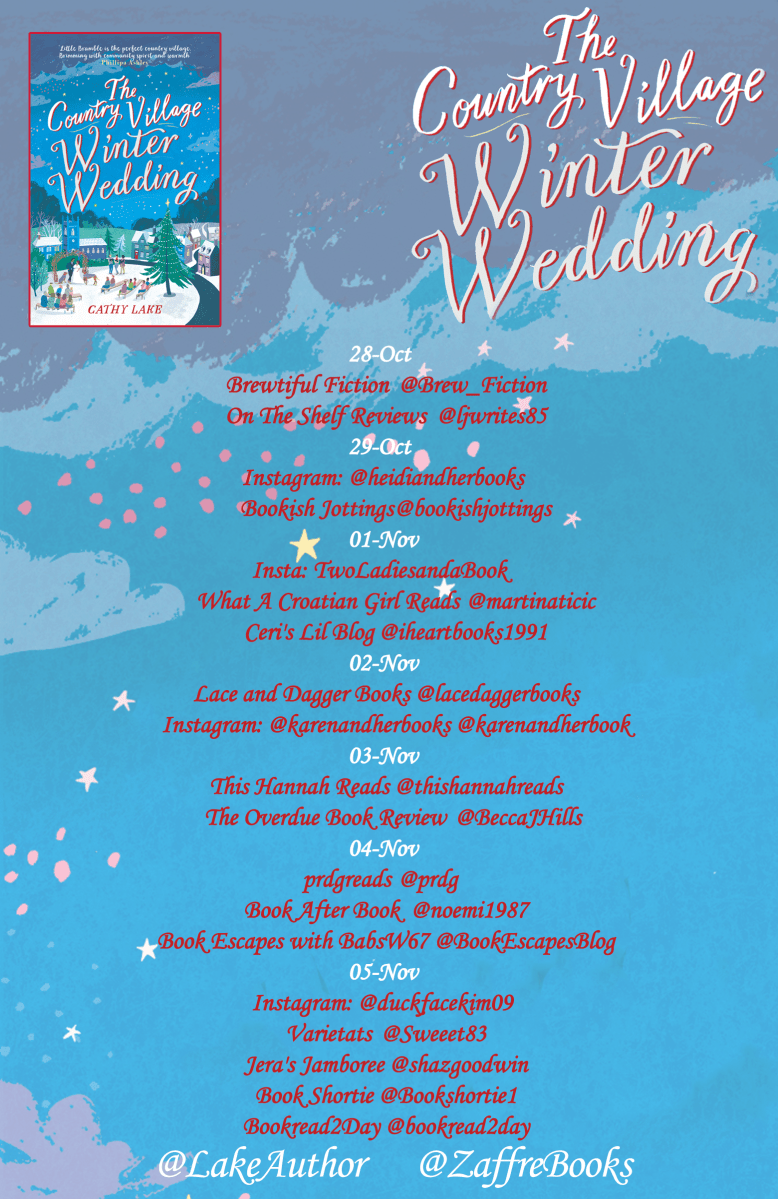 The Country Village Winter Wedding by Cathy Lake – Blog Tour – Varietats